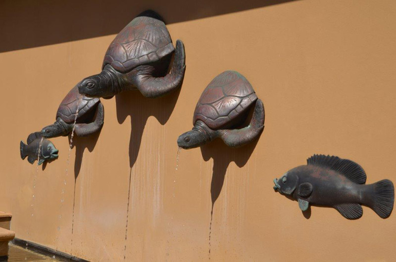 Bronze Water Features – Turtles