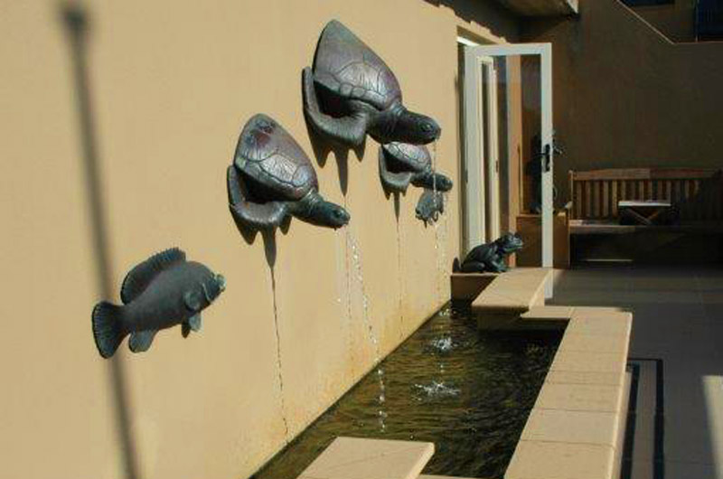 Bronze Water Features – Turtles